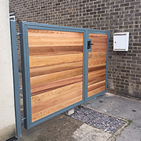 Wooden Clad Gates Sheffield | Garden Gates Company | Gates Sheffield